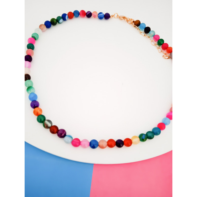 Colar Pedras Naturais Colors Colar Pedras Naturais Colors
